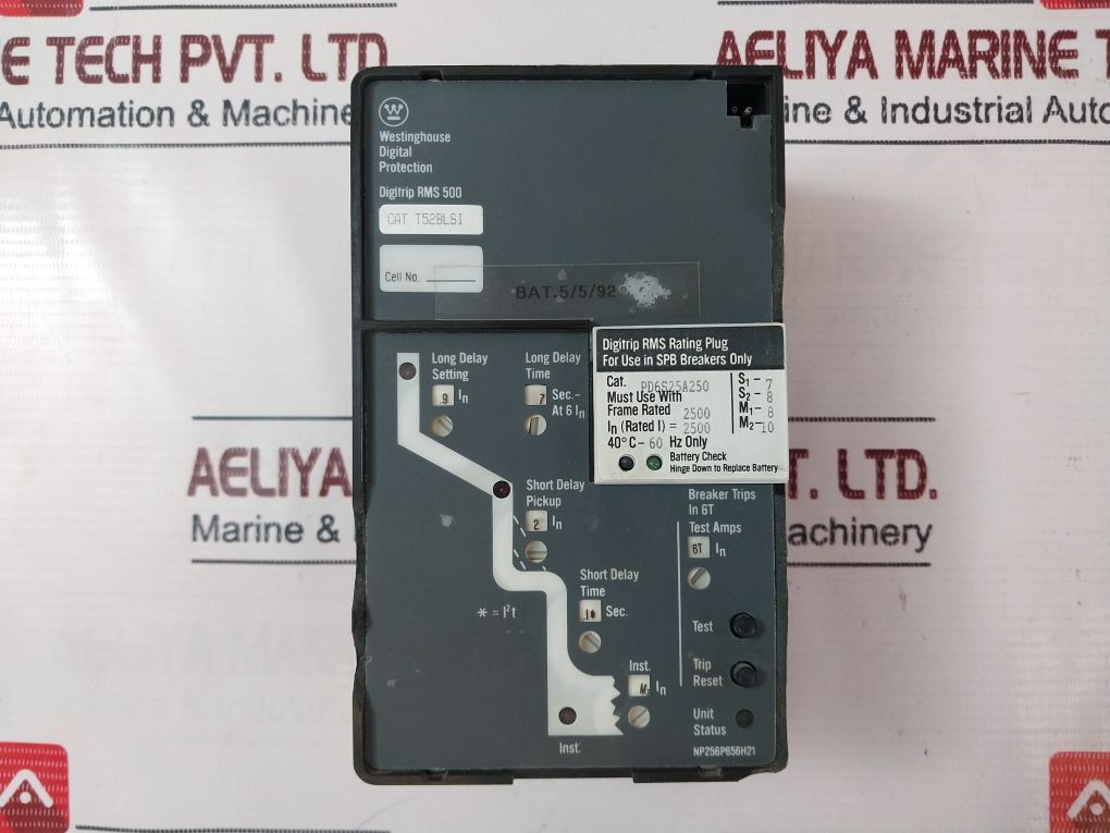 Westinghouse Digitrip Rms 500 Solid State Programmer – Aeliya Marine Tech