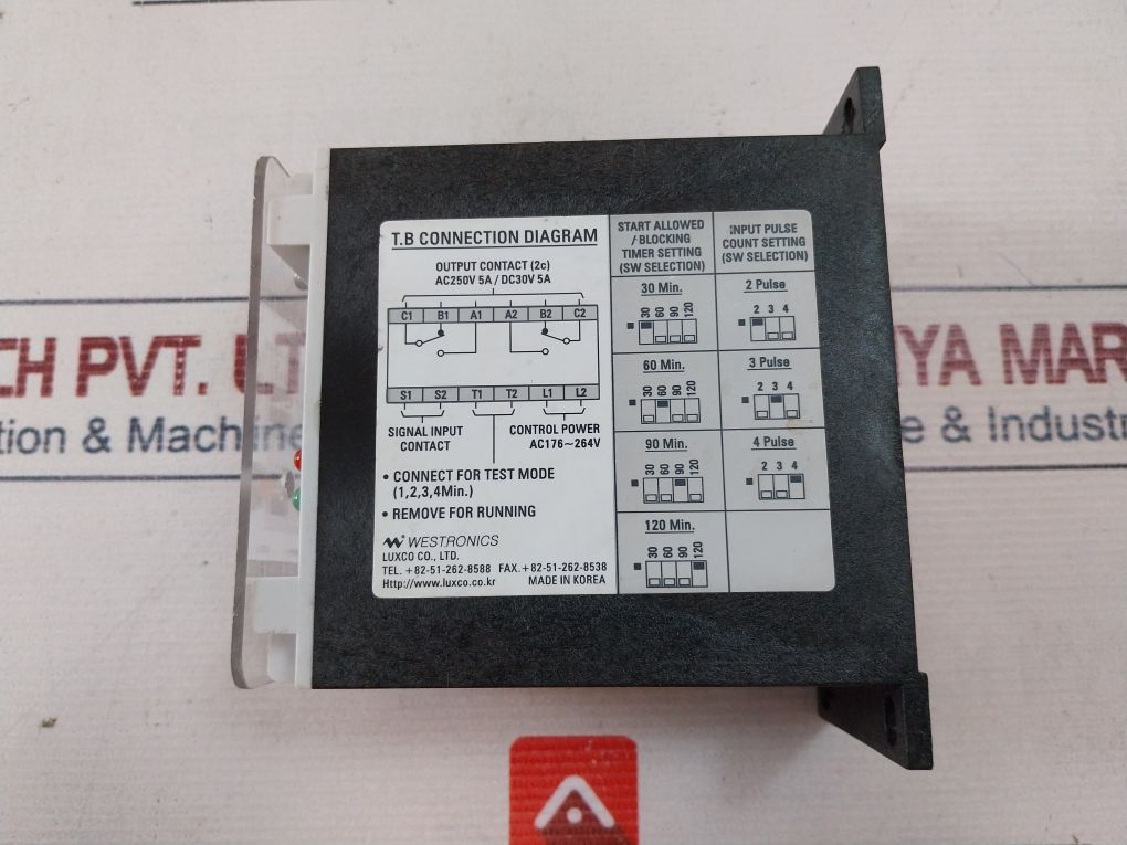 Westronics Sbcr-203 Count Relay Ac176~264V – Aeliya Marine Tech