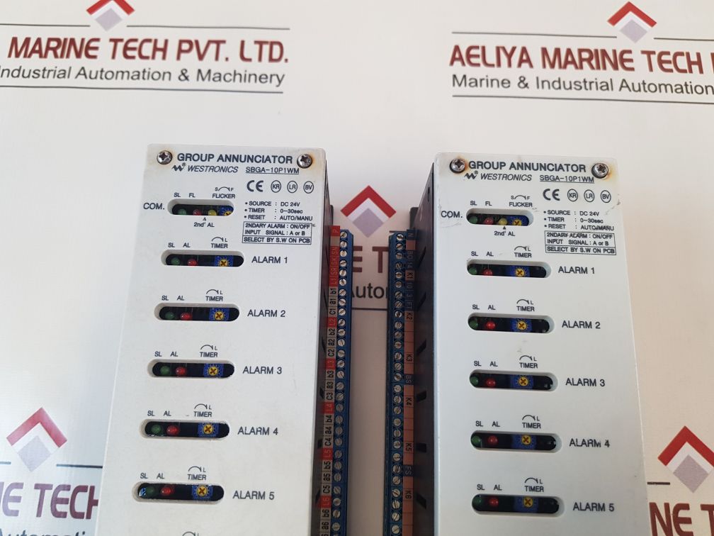 Westronics Sbga-10P1Wm Group Annunciator – Aeliya Marine Tech