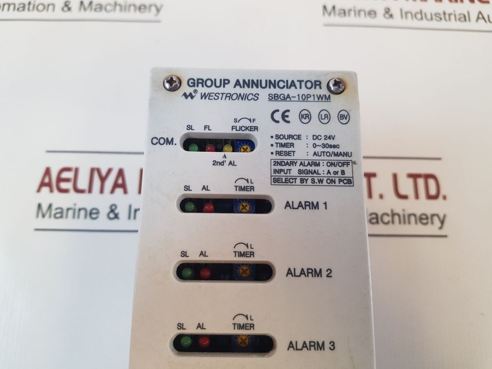 Westronics Sbga-10P1Wm Group Annunciator – Aeliya Marine Tech