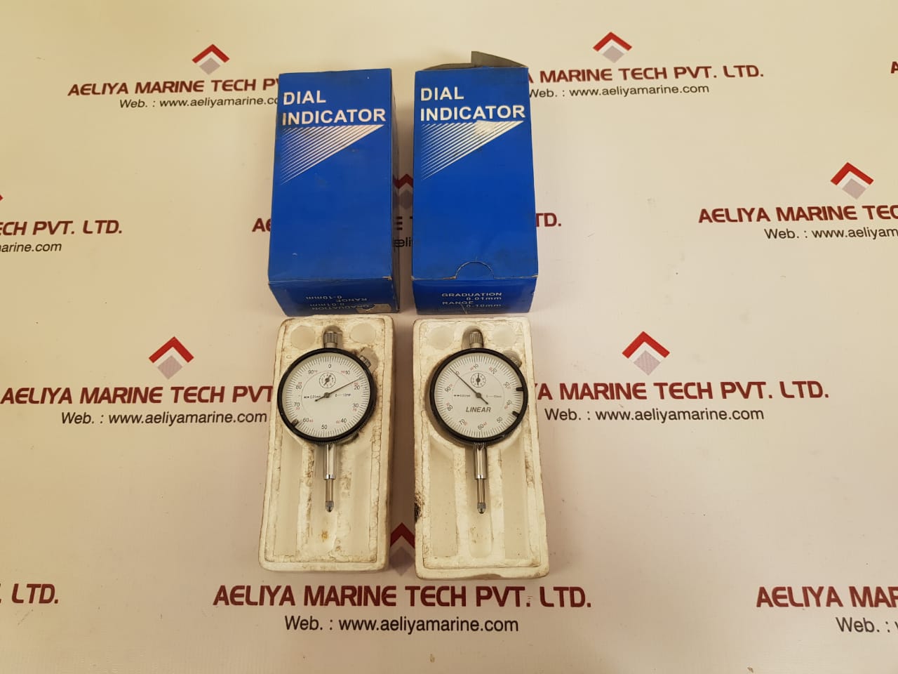 Linear 0-10 mm dial indicator – Aeliya Marine Tech®