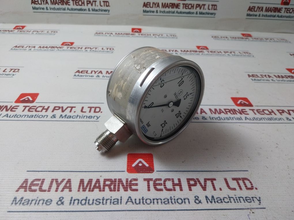 Wika En 837-1 Pressure Gauge 0-25 Bar W – Aeliya Marine Tech