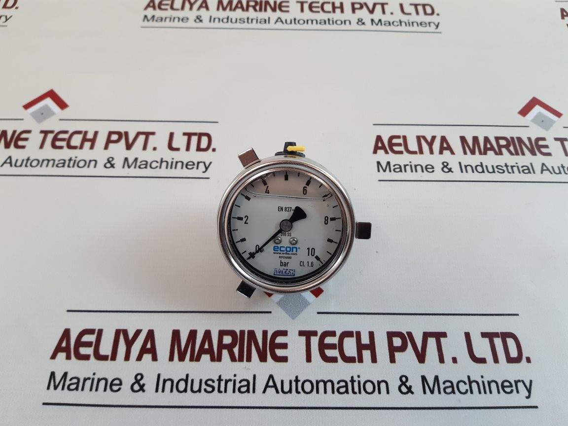 Wika En 837-1 Cl. 1.6 Pressure Gauge 0 To 10 Bar – Aeliya Marine Tech