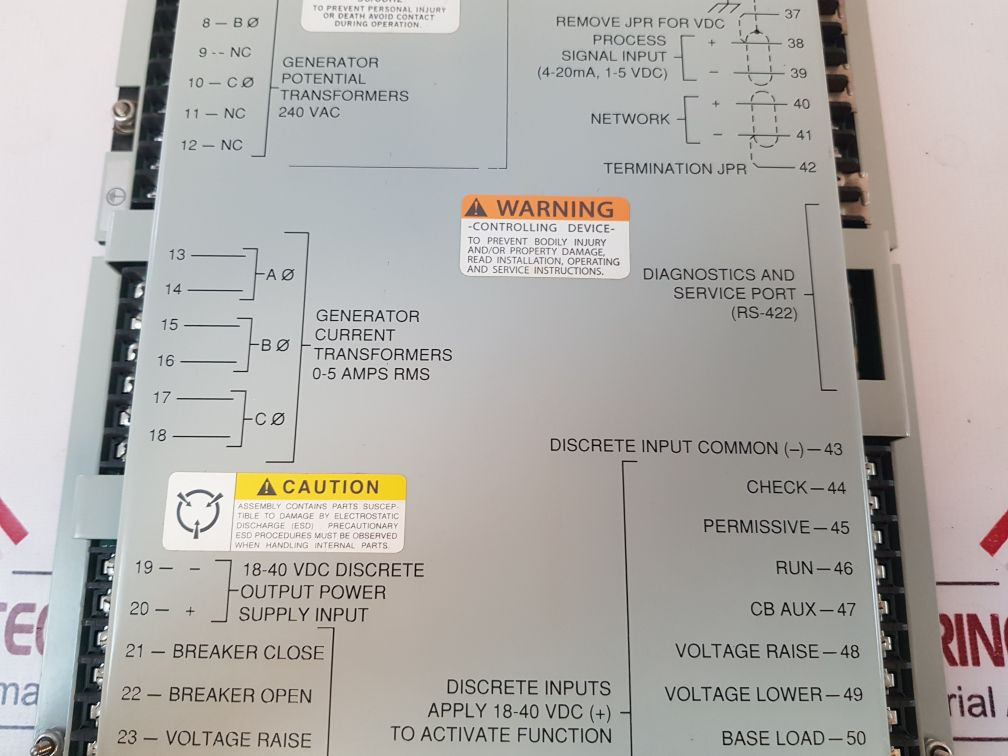 Woodward 9905-363 Digital Synchronizer And Load Control – Aeliya Marine ...