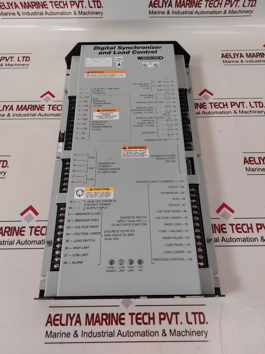 Woodward 9905-373 Rev.P Digital Synchronizer And Load Control – Aeliya ...