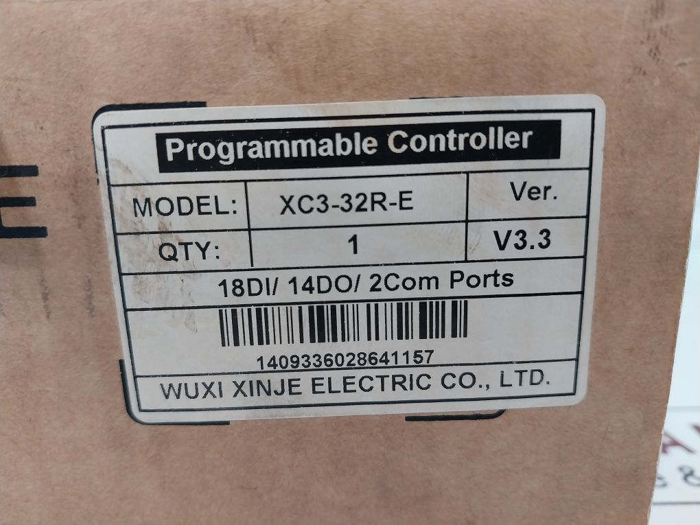 Wuxi Xinje Xc3-32R-e Programmable Controller – Aeliya Marine Tech