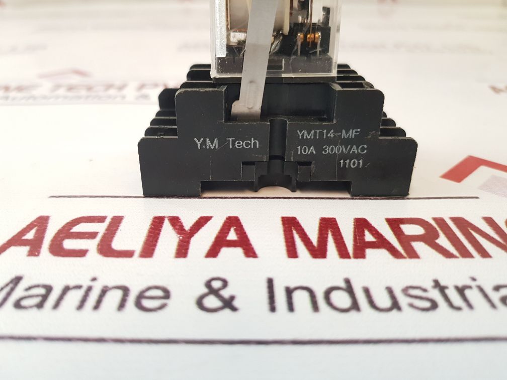Y.M. Tech Ym4-l Relay With Base – Aeliya Marine Tech