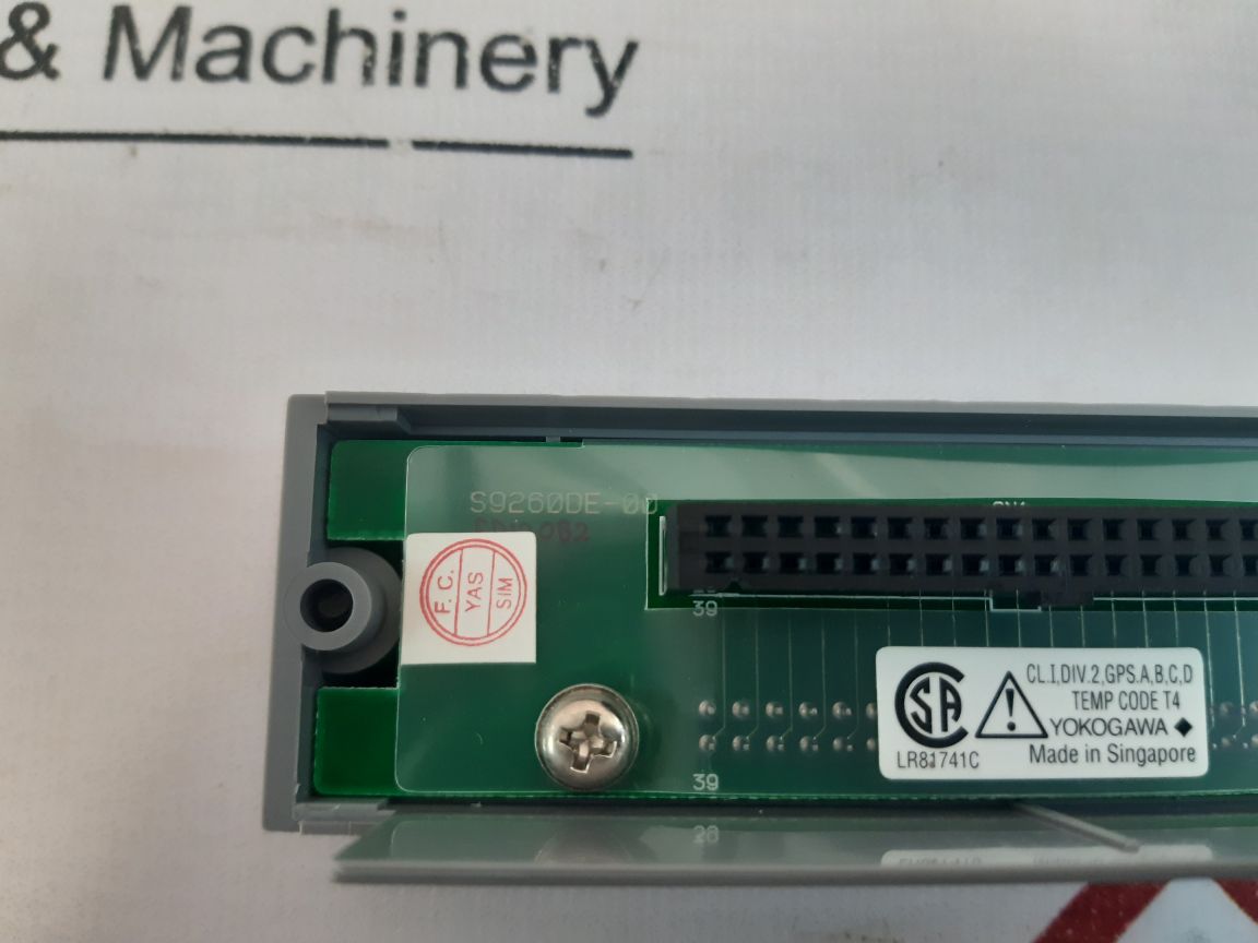 Yokogawa Aai543-s03 Analog Output Module Style: S1 – Aeliya Marine Tech