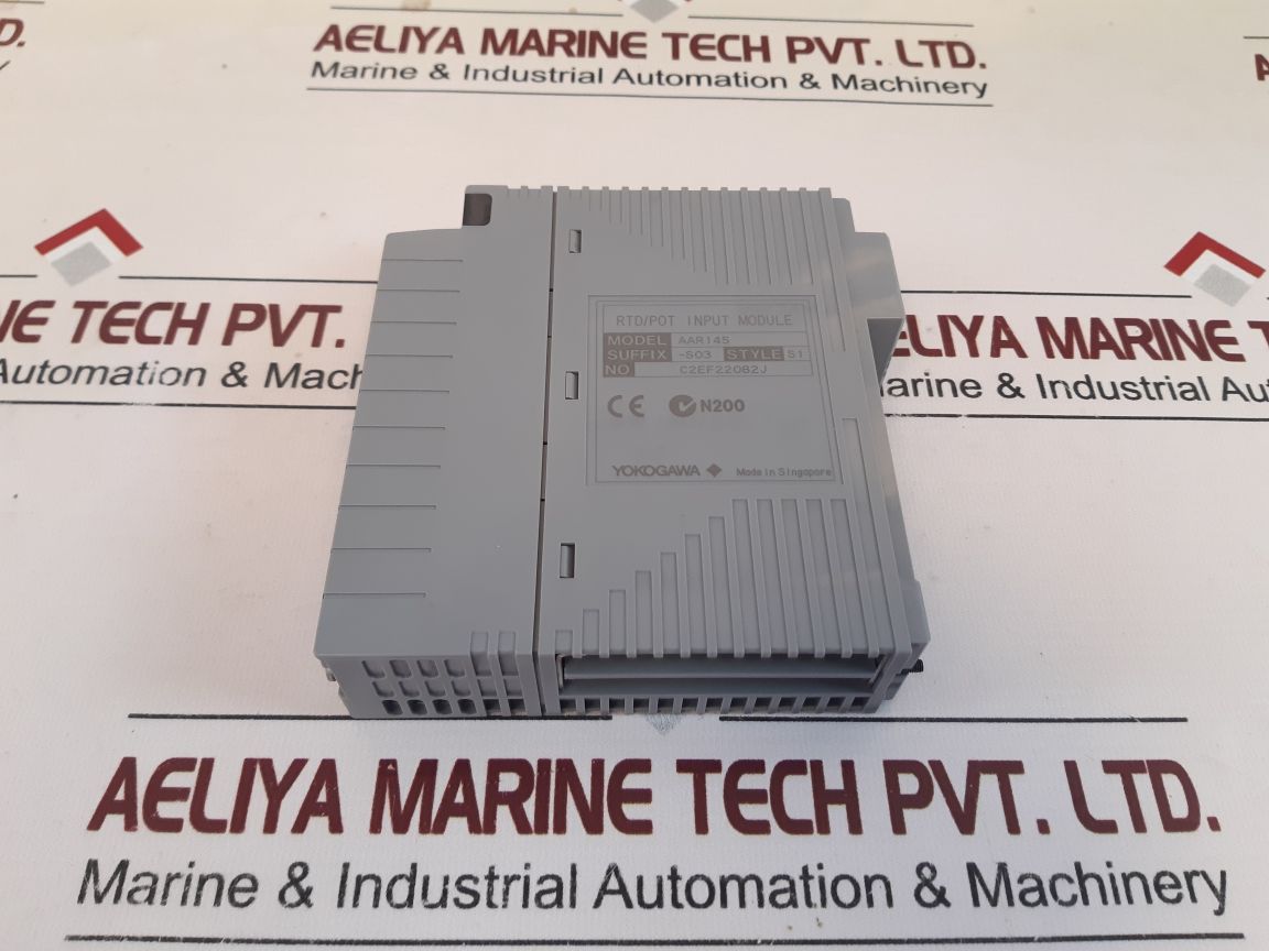 Yokogawa Aar145-s03 S1 Rtd/Pot Input Module – Aeliya Marine Tech®