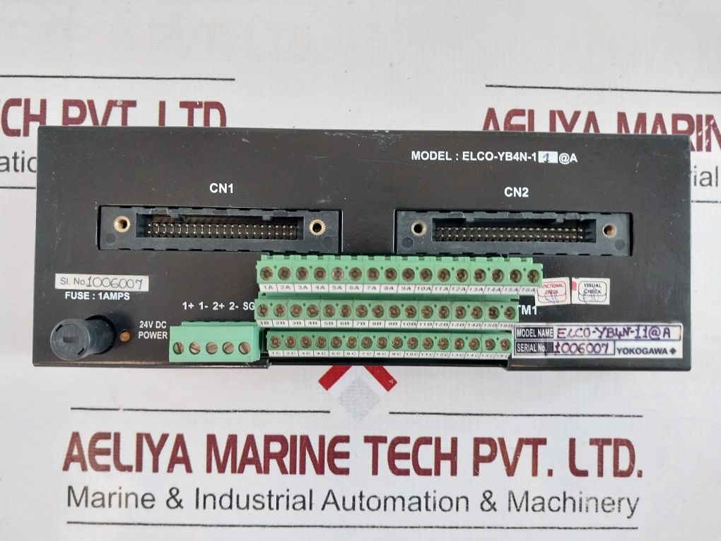 Yokogawa Elco-yb4N-11@A Terminal Board 24V Dc – Aeliya Marine Tech