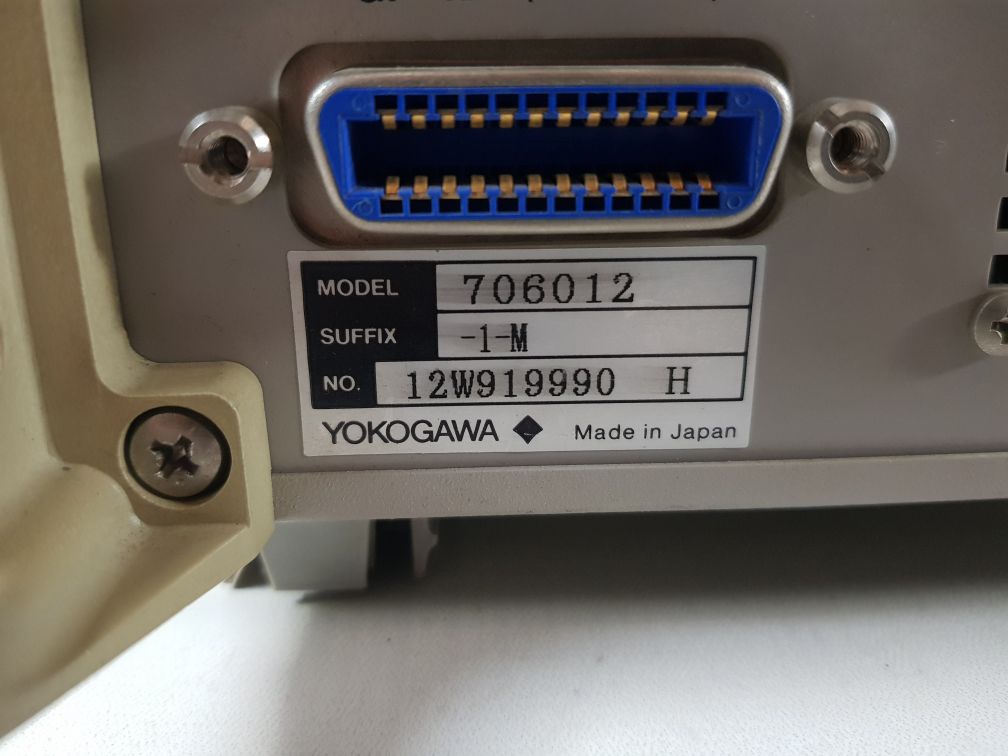 Yokogawa Fg120 Synthesized Function Generator – Aeliya Marine Tech