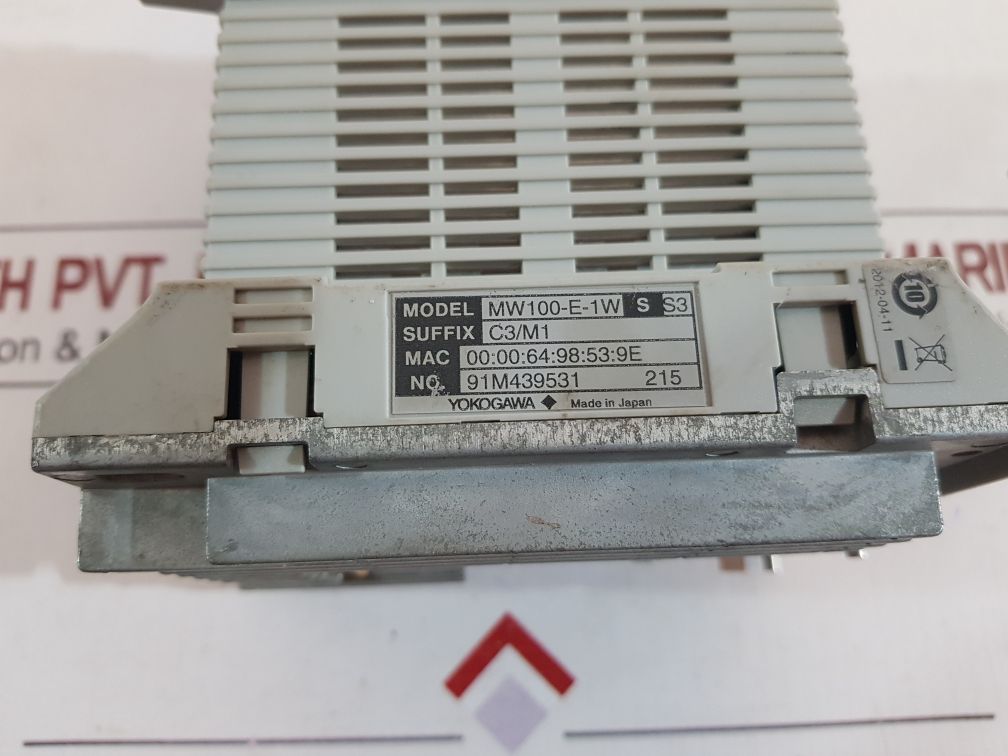 Yokogawa Mw100-e-1W Data Acquisition Unit – Aeliya Marine Tech