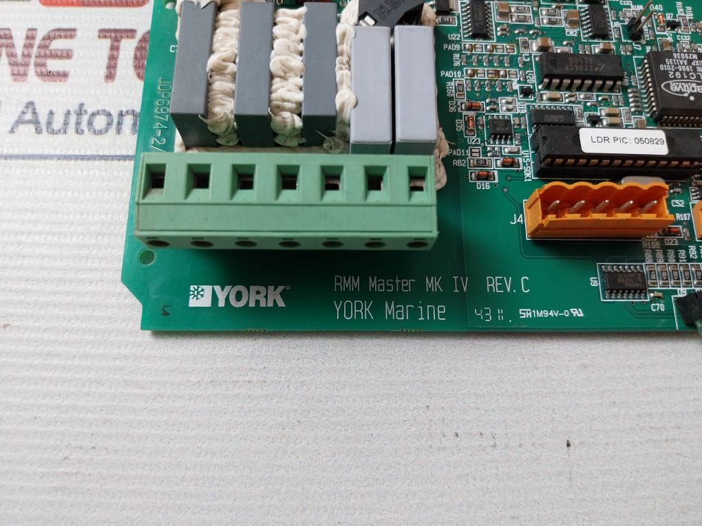 York Rmm Master Mk Iv Power-line Remote Monitoring Modem Pcb Board ...
