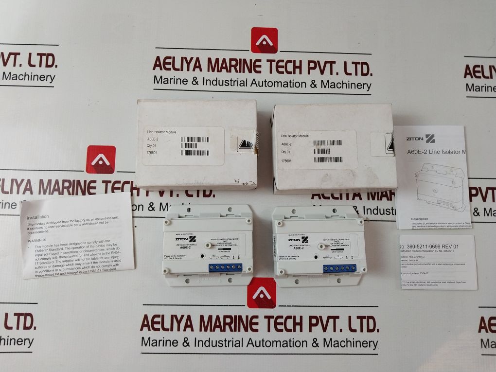 Ziton A60E-2 Line Isolator Module Rev 07 – Aeliya Marine Tech