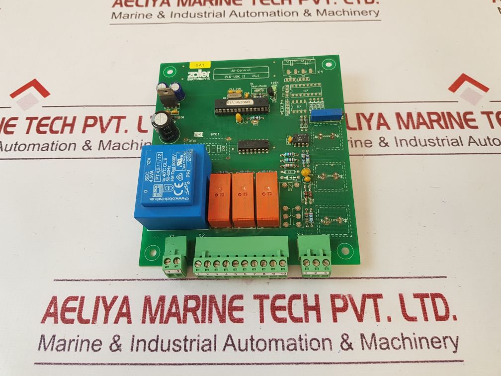 Zoller Zlr-ubk Uv-control Pcb Card – Aeliya Marine Tech