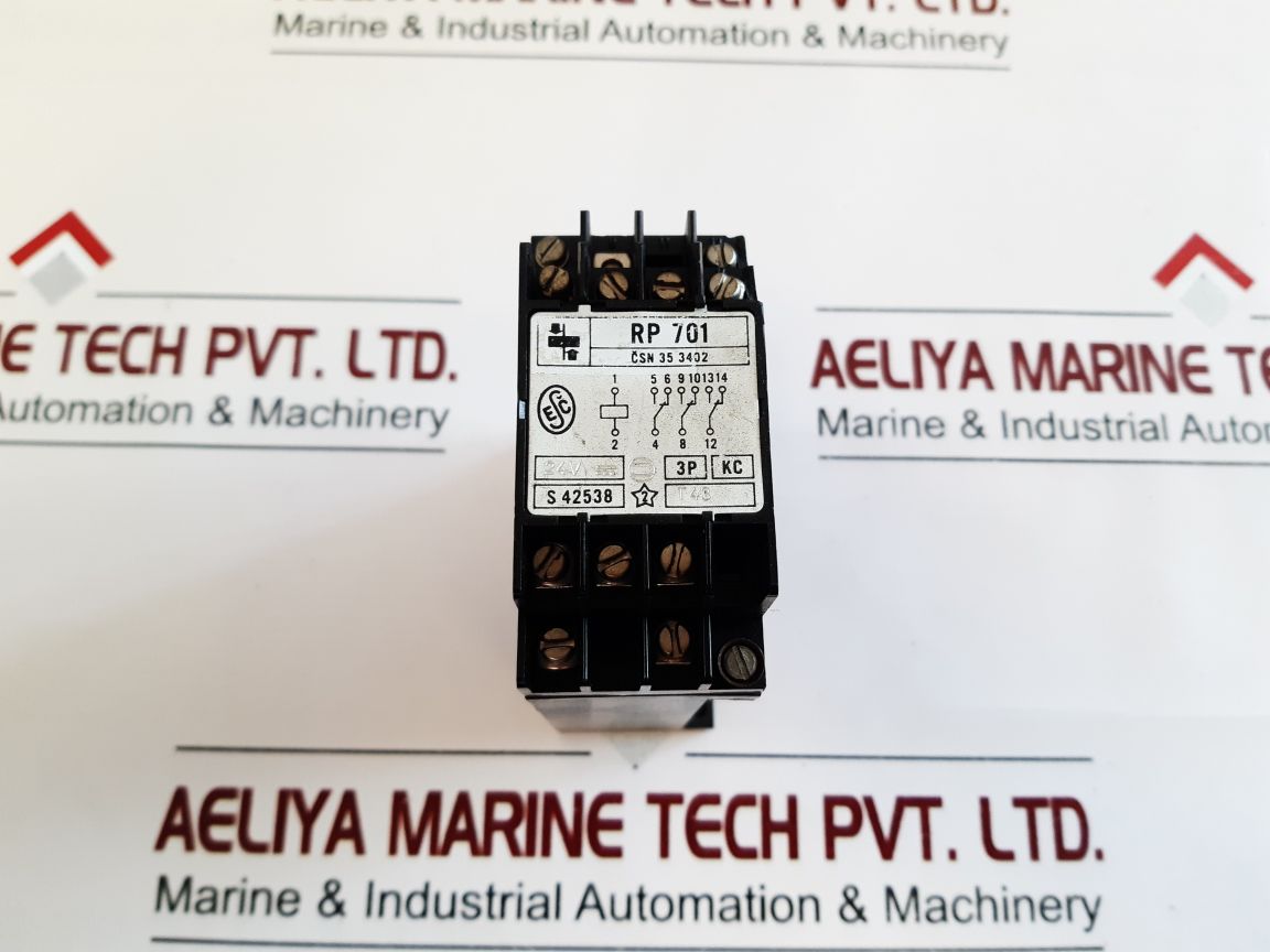 Zpa Trutnov Rp 701 Relay 24V--- – Aeliya Marine Tech